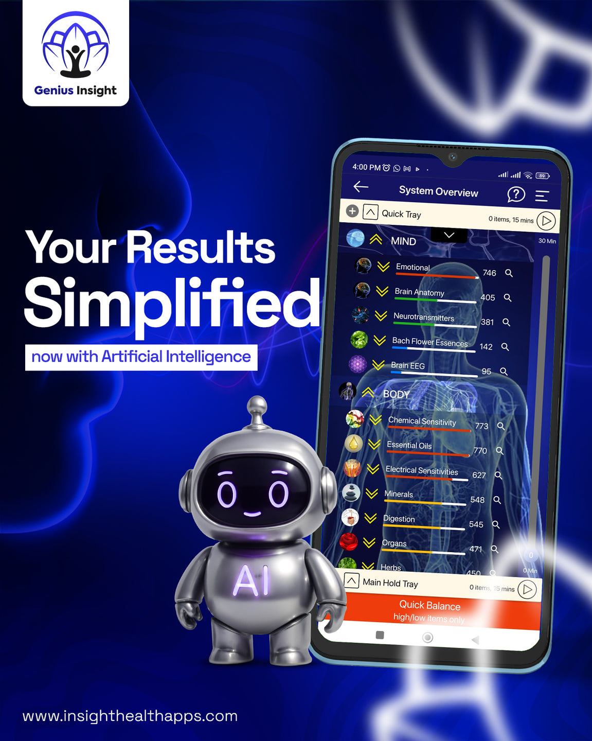 Biofeedback Apps | Quantum Biofeedback | Genius Biofeedback