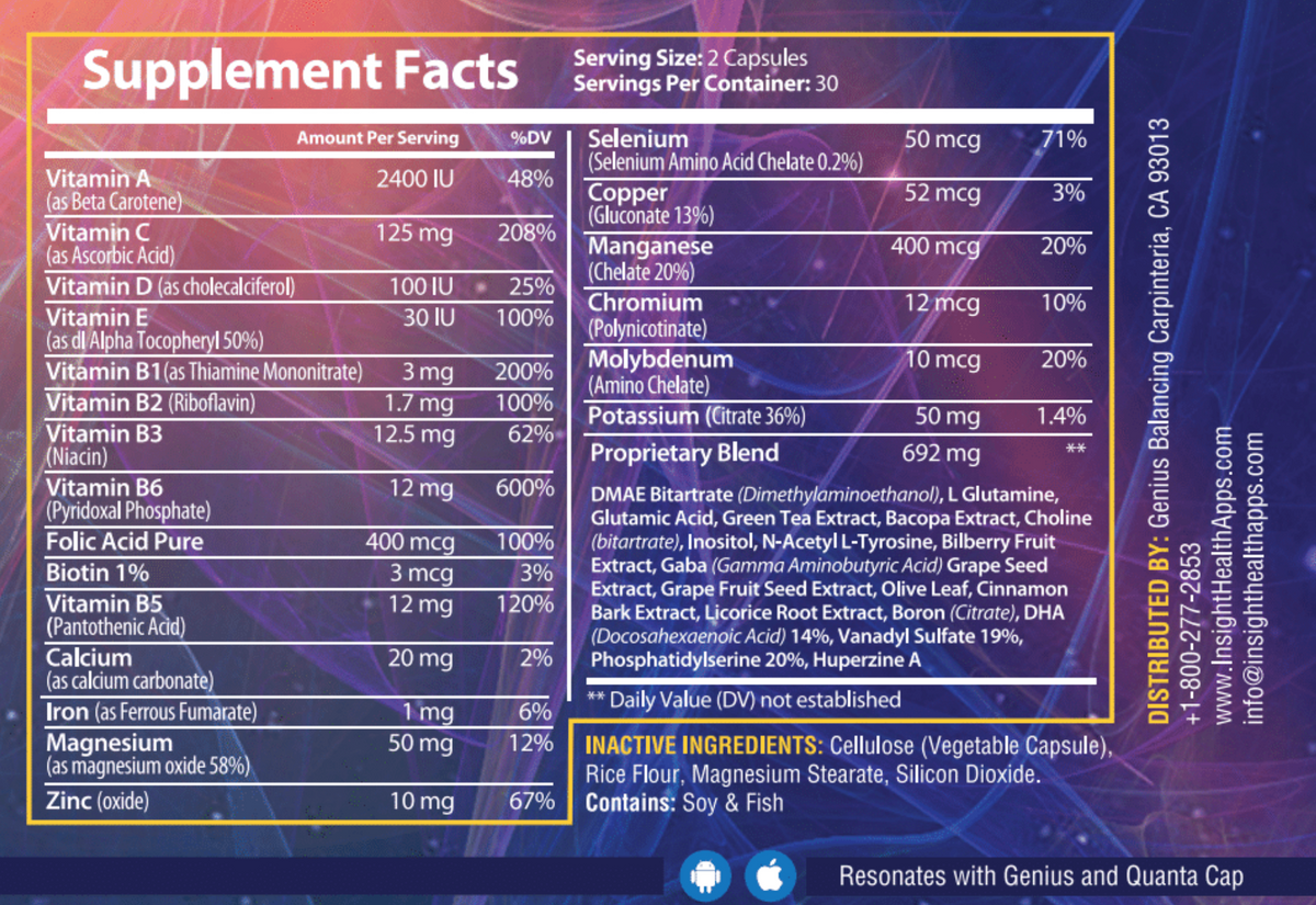 Neuro Plus Focus Genius Nutrition