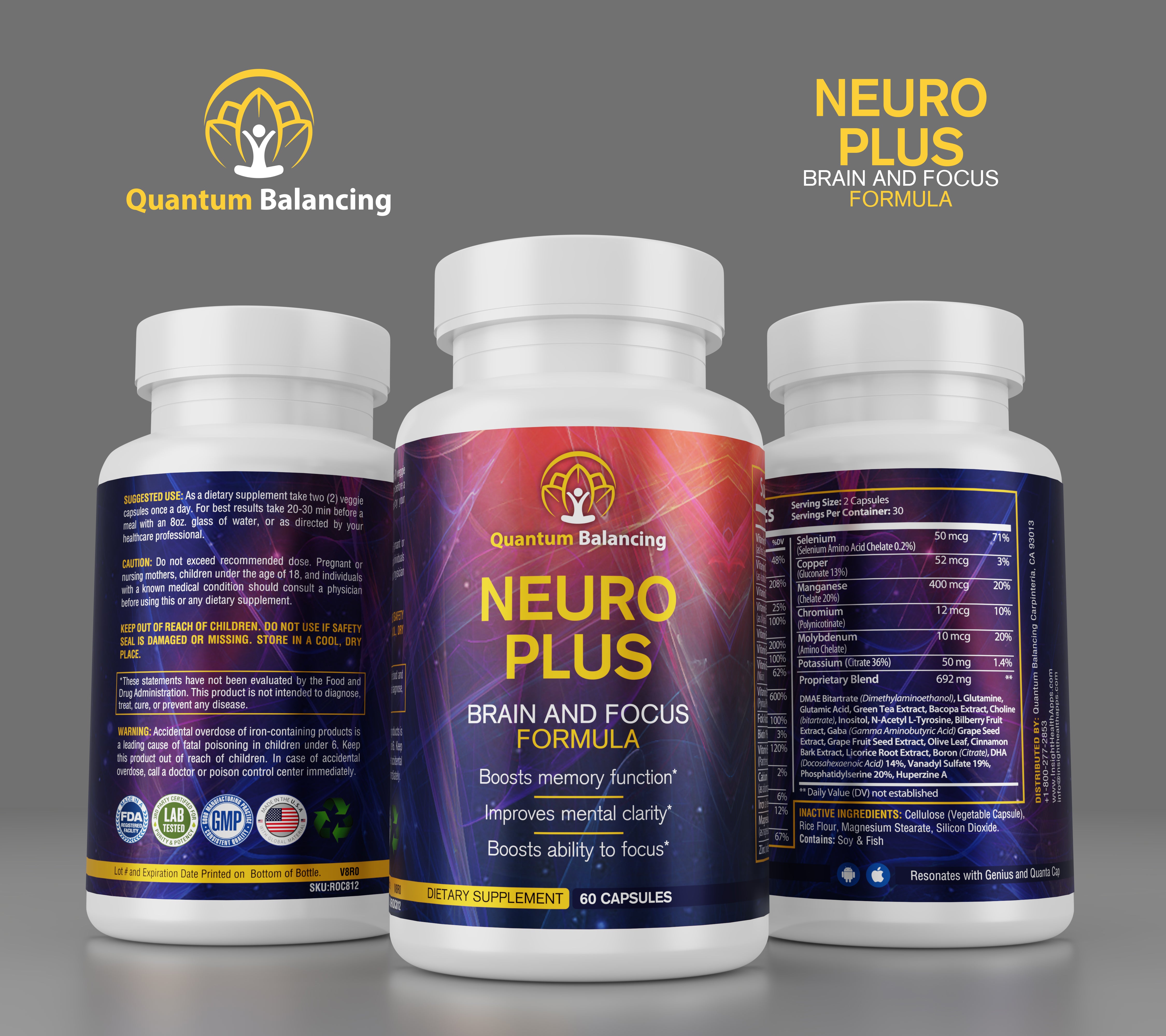 Neuro Plus Focus Genius Nutrition