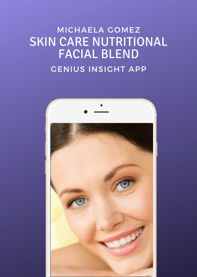 Genius Skin Care Nutritional Panel | Genius Insight | INSIGHT HEALTH APPS