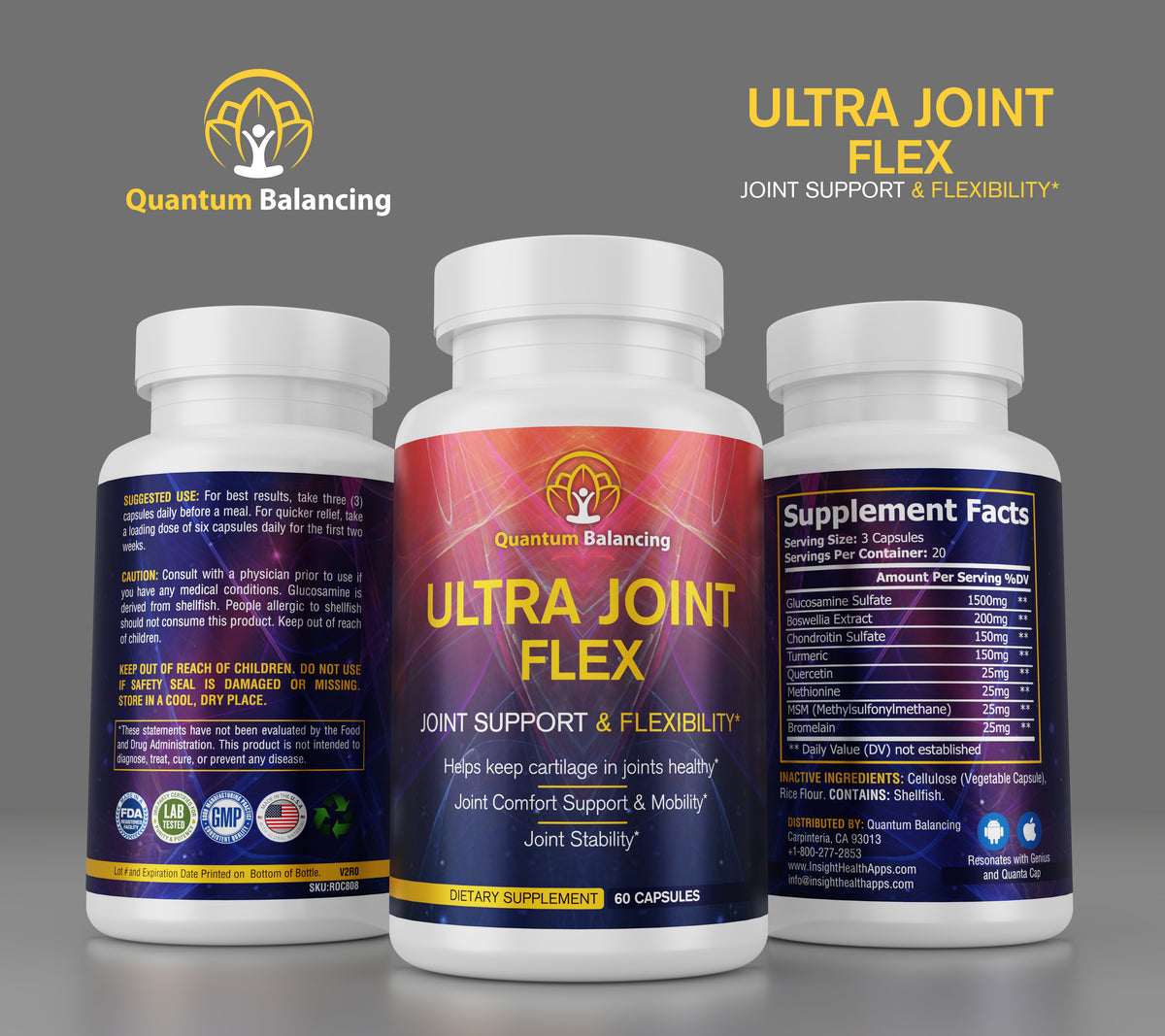 Ultra Joint Flex Genius Balancing Nutrition | INSIGHT HEALTH APPS